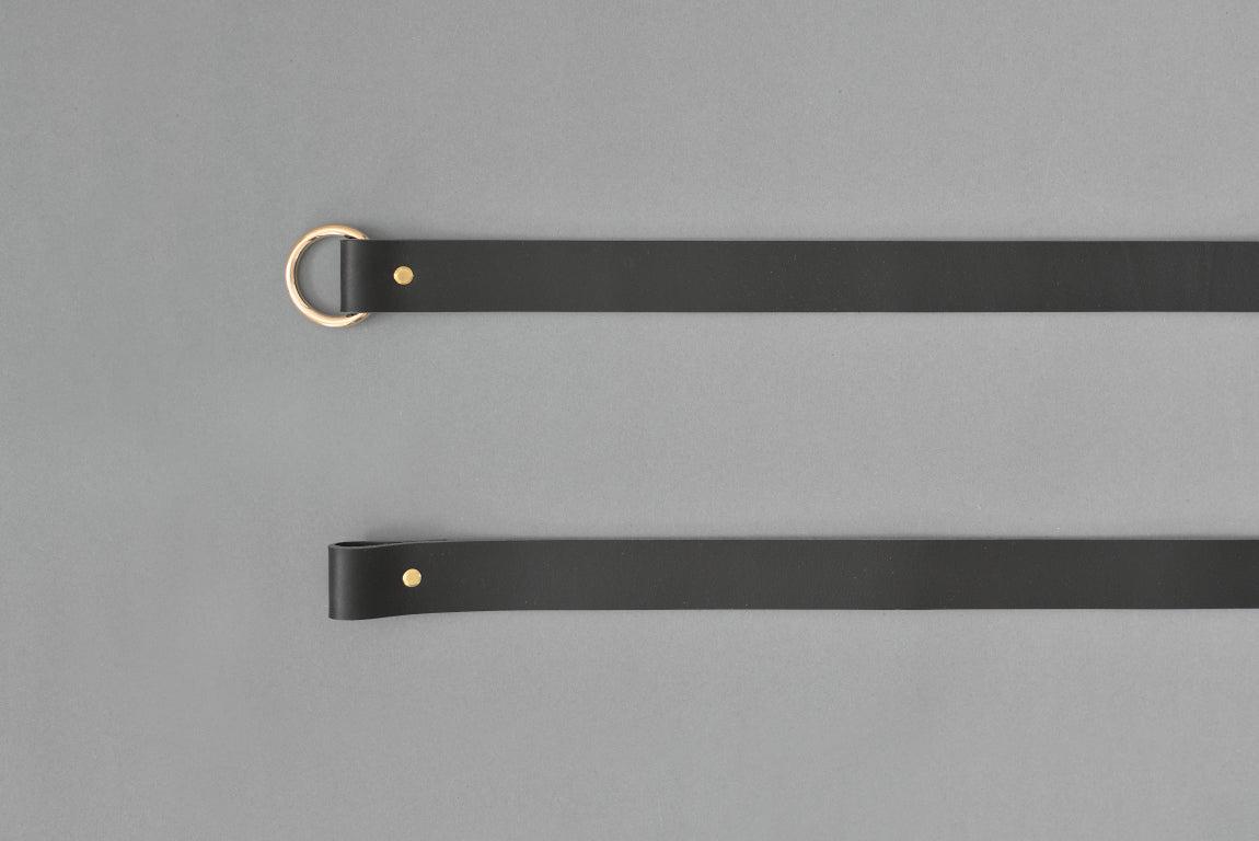 Leather Ceiling Fixtures | Ceiling-mounted clothing rack | Steil.pl